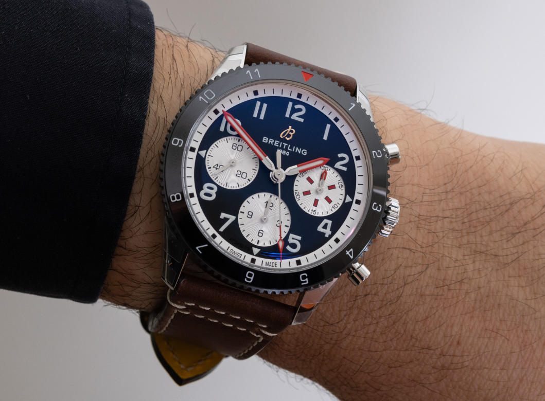 Watch Review: 1:1 Fake Breitling Classic AVI Chronograph 42 Mosquito ...